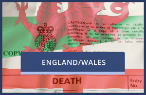 Death Certificate | UK | British | Replacement